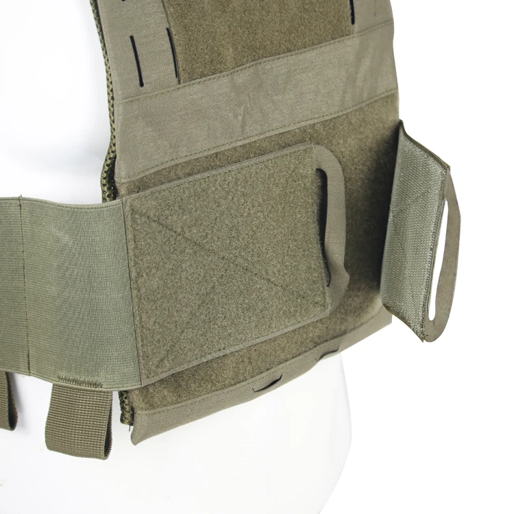 Molle Plate Carrier Tactical Vest Ranger Green Basic Quick Release ...