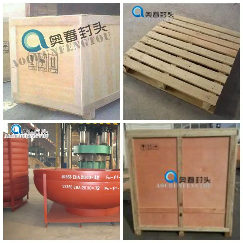 Manufacturer Supply Cone Head Conical Dish End Conical Steel Tube End ...