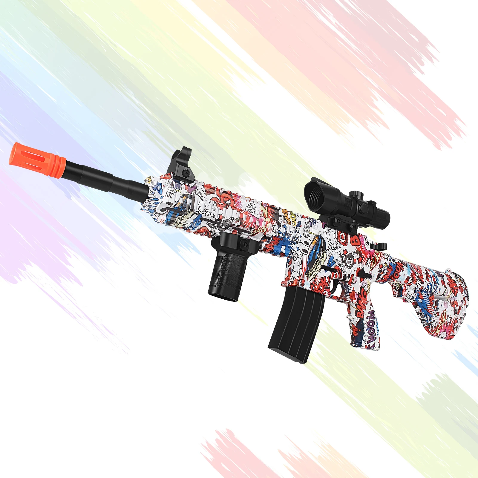 Splat Ball Water Bead M416 Nerf-pistola De Juguete Gell Blaster Gun ...