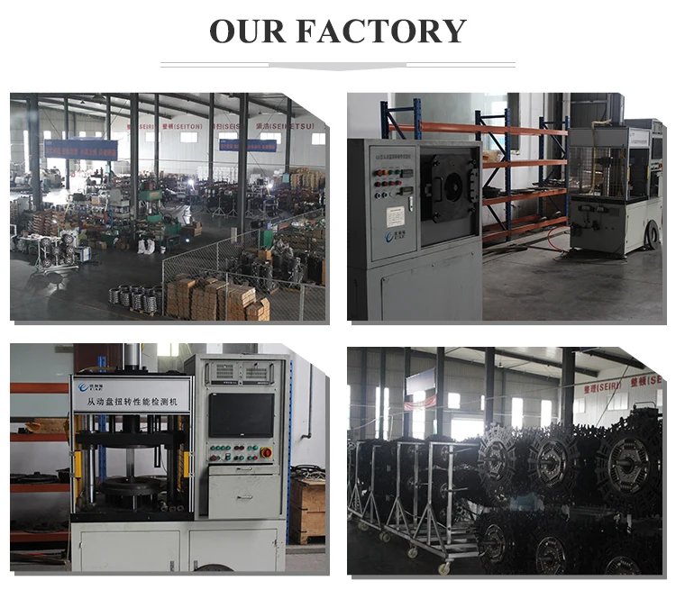 Single Plate Clutch Driven Disc Friction Material Clutch Disc ...