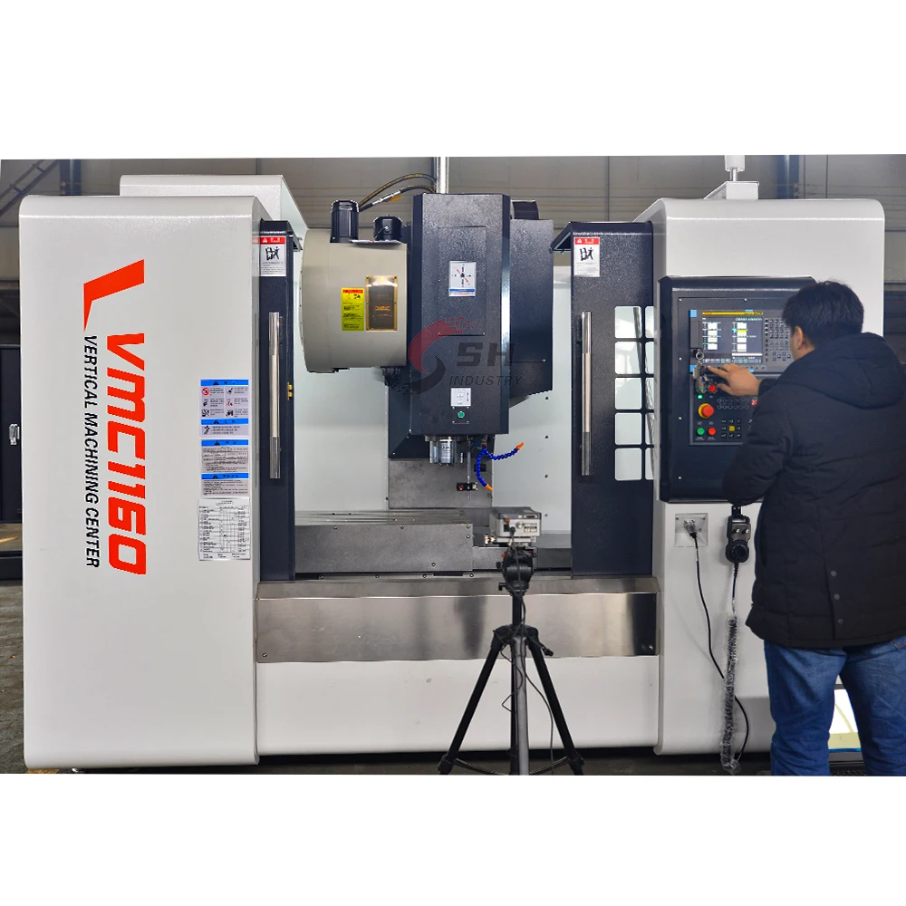 High Precision Heavy Cnc Vertical Machine Center Cnc Milling Machine Vmc 1160 - Buy Vmc 1160 ...