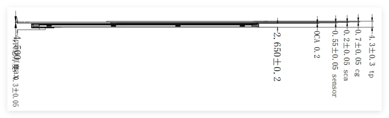 XOT 7 Zoll MIPI DSI TFT LCD Display Screen ST7701S Driver IC 800*1280 ...