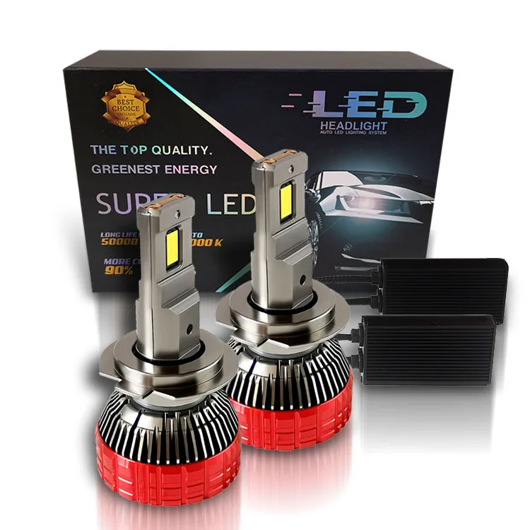 High Power 120w/pc 14400lm Led Headlight Bulb Lamp H1 H3 H4 H7 H8 H9 ...