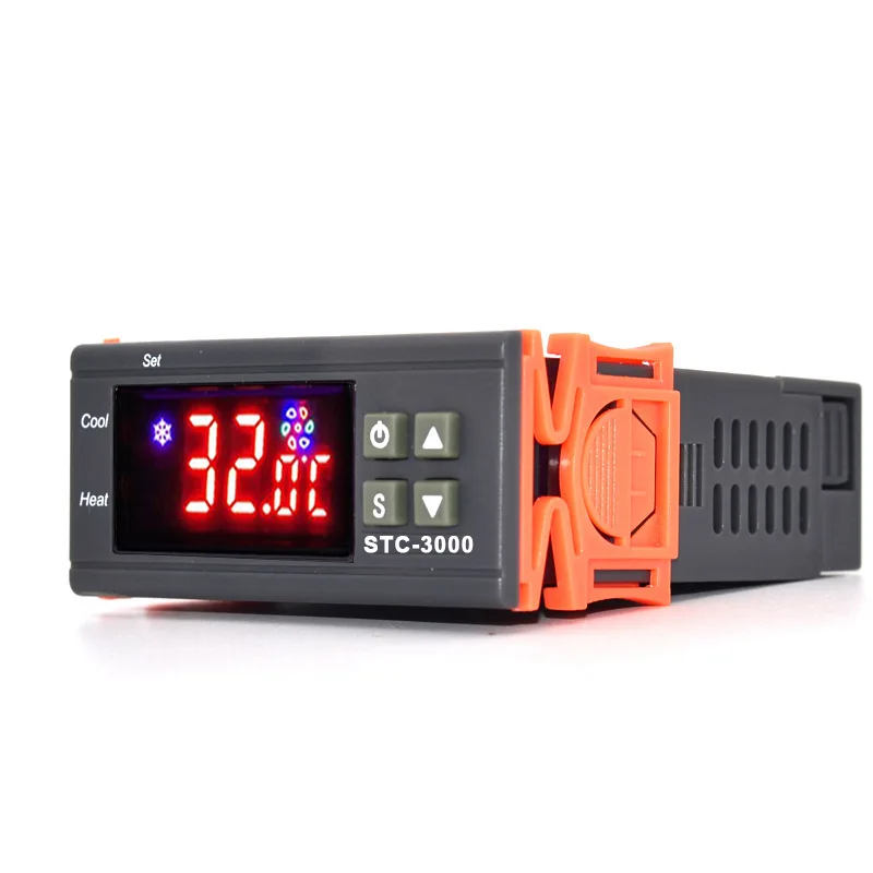 STC-1000 STC-3000 STC-3008 STC-3018 LED Digital Temperature Controller Thermostat ...