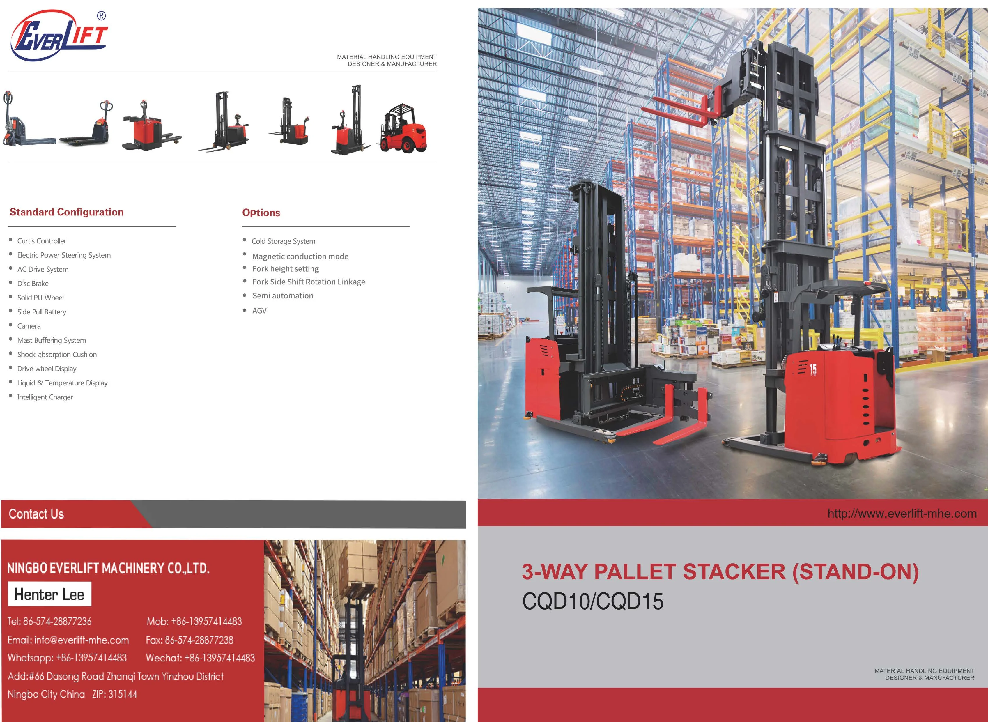 3-way Forklift - Efficient Narrow Aisle Lifting Solutions
