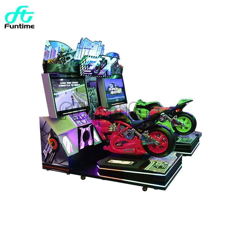 Indoor Amusement Coin-operated Arcade Simulator 42-inch Dynamic Racing ...