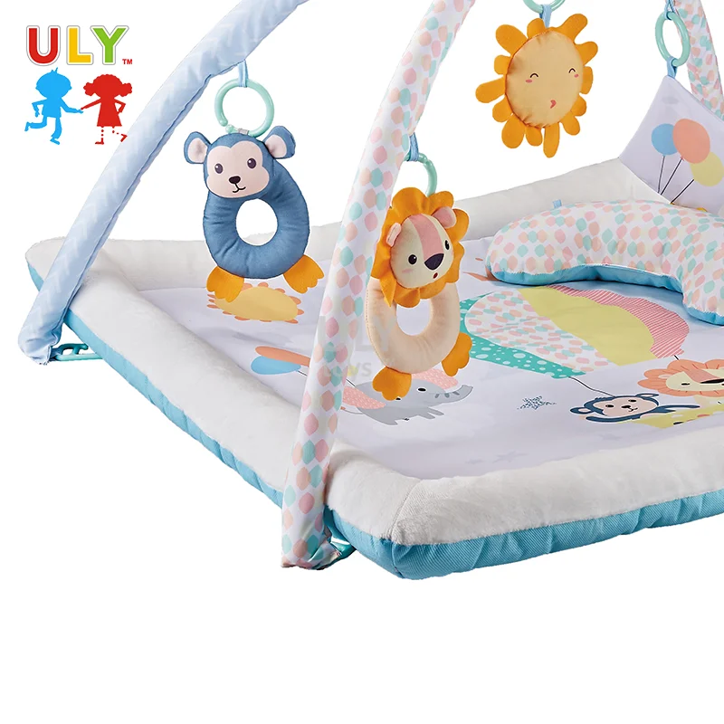 Kids Soft Round Detachable Crawling Play Mat And Fences Baby Activity ...