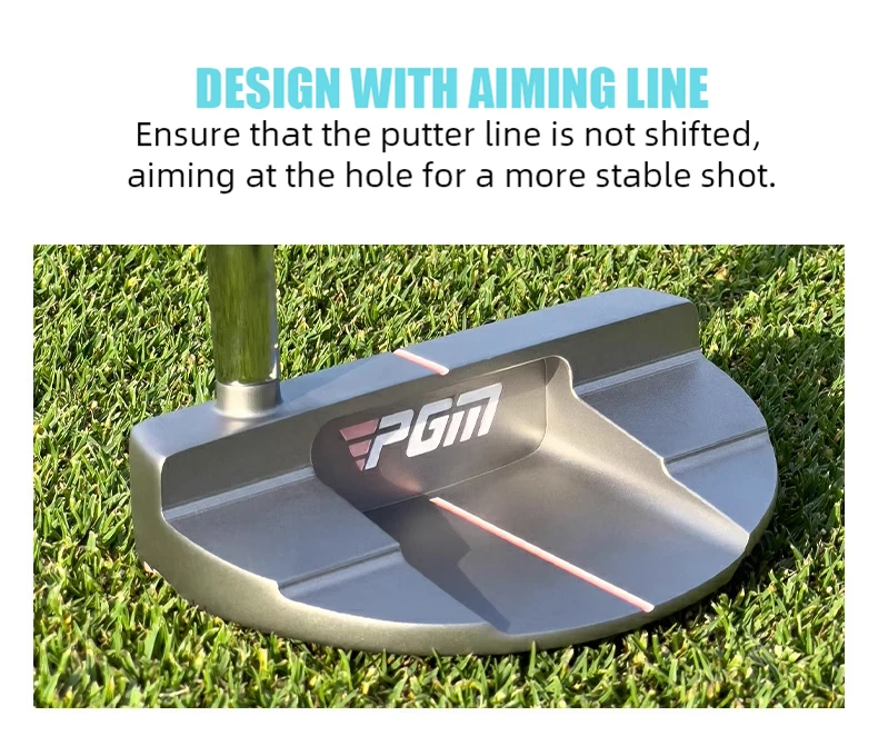 PGM TUG074 NSR V Stainless Steel Ladies Golf Putter Right Hand Women Golf Putter with Headcover-企业官网