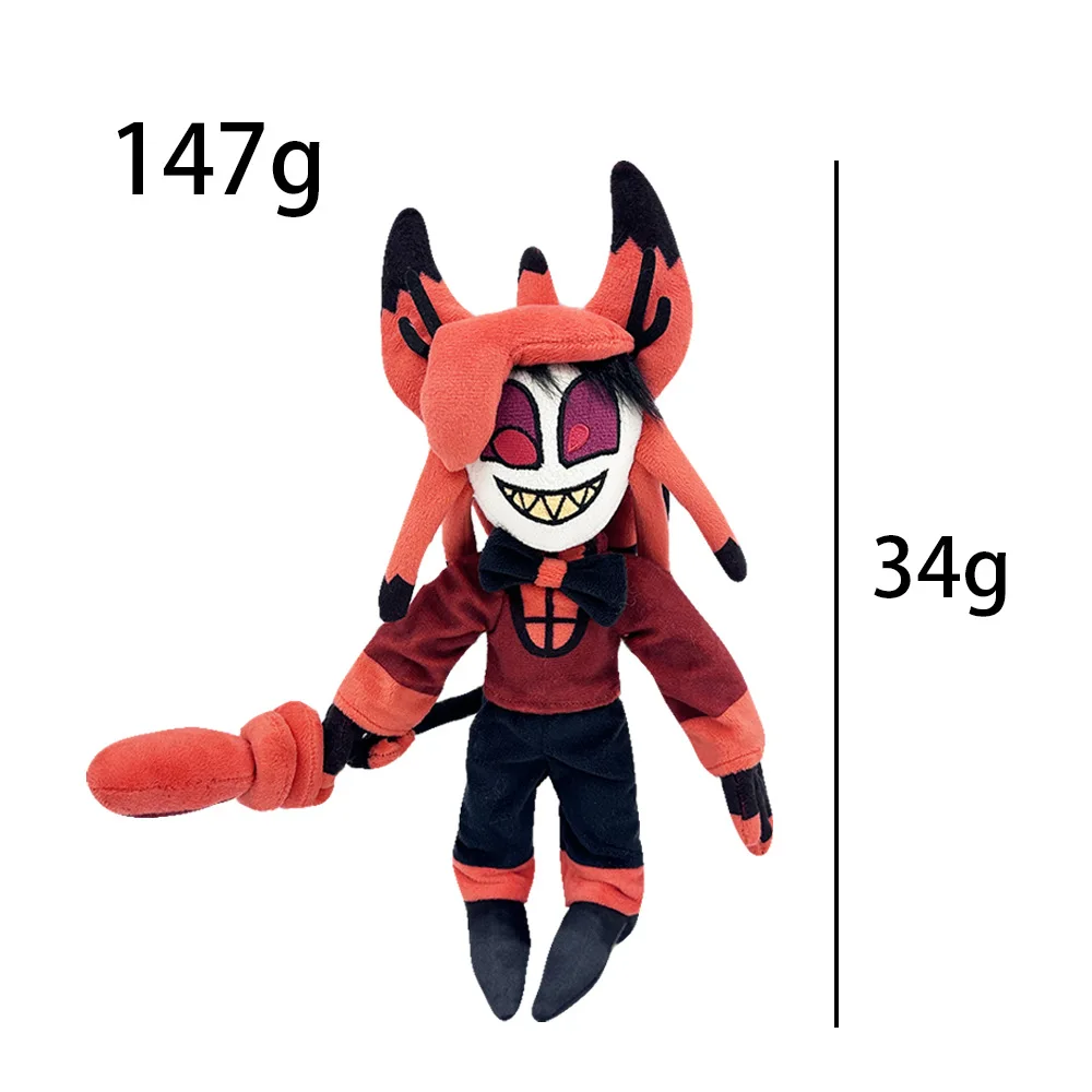 2024 Hazbin Hotel Alastor Plush Toy Cartoon Anime Stuffed Toys For Kids ...
