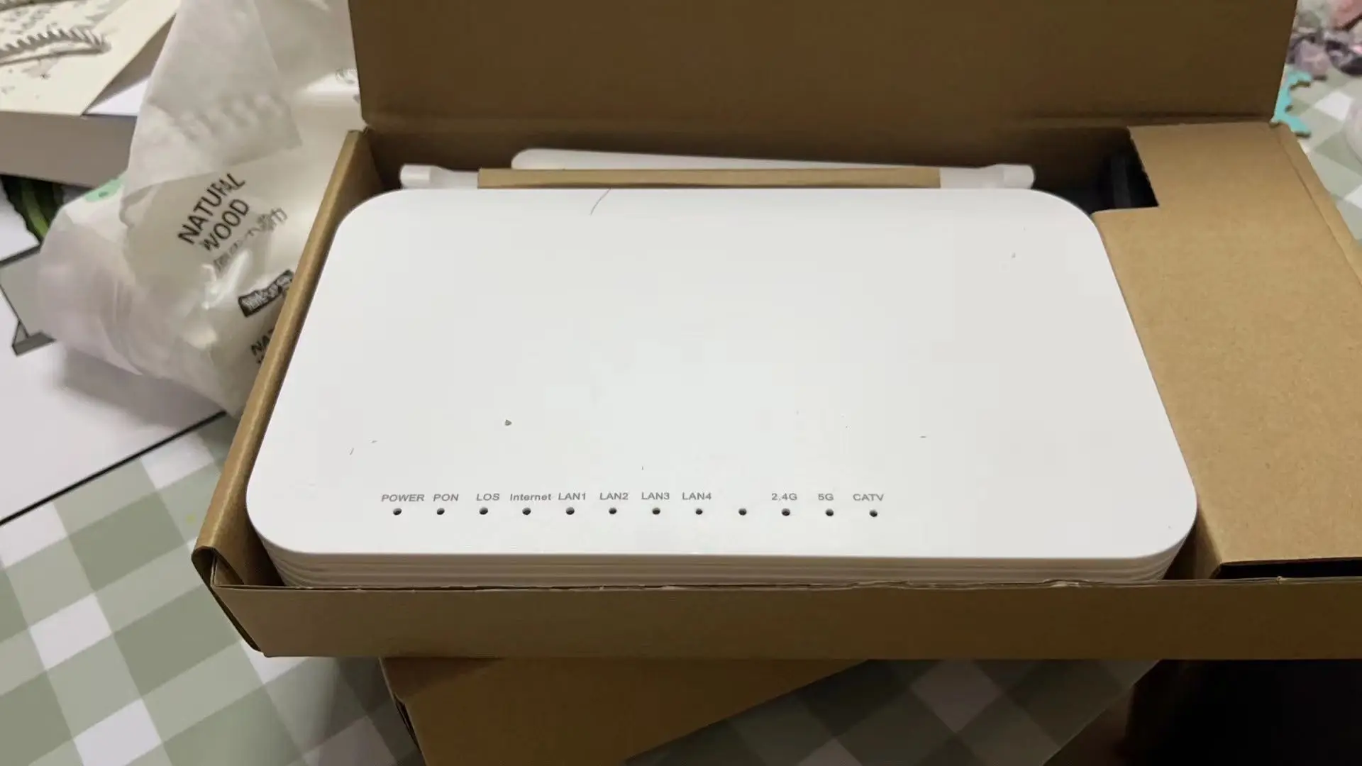 Catv Wifi ONU - Dual Band GPON Router with FTTH EPON Modem