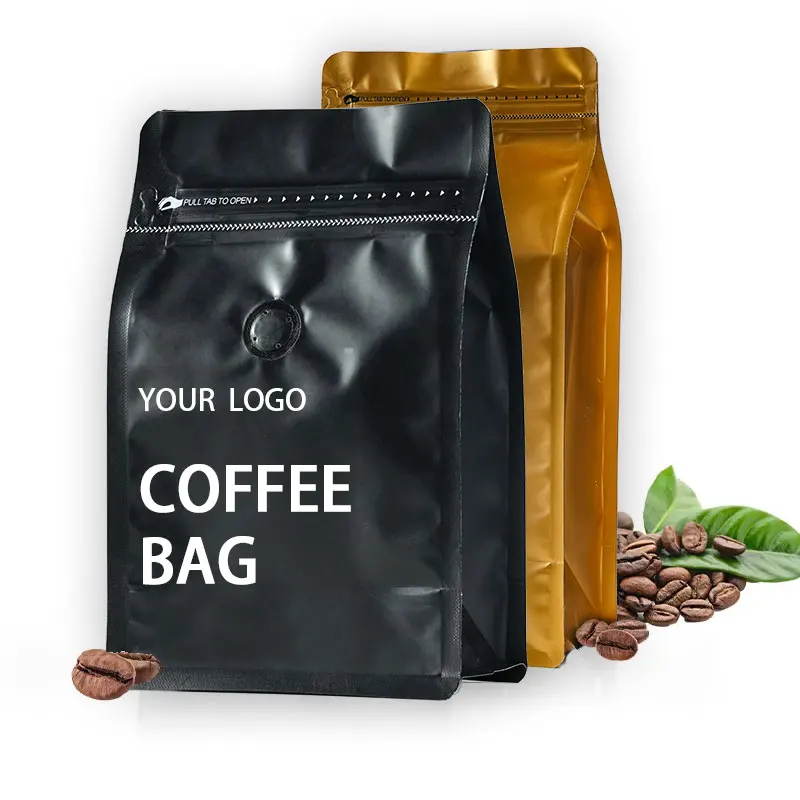 Biodegradable Coffee Bag Label Applicator Green Coffee Beans 50kg Bags ...