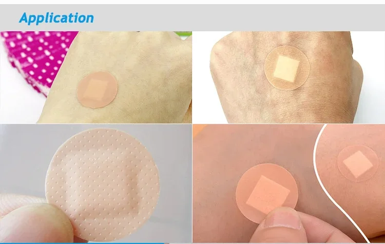 Custom Factory Carton Wound Plaster Pads Bandage Adhesive Bandage Self ...