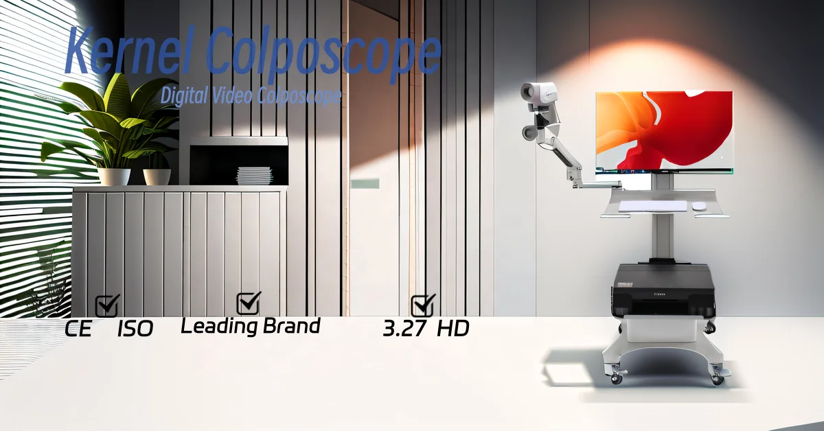 Gynecological Colposcope Kernel Kn2200ih High Pixels Digital Video ...