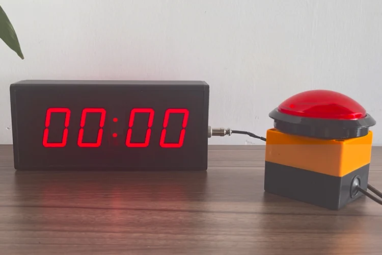 Cheetie Cp12 School Classroom Stopwatch Red Start Stop Push Button ...