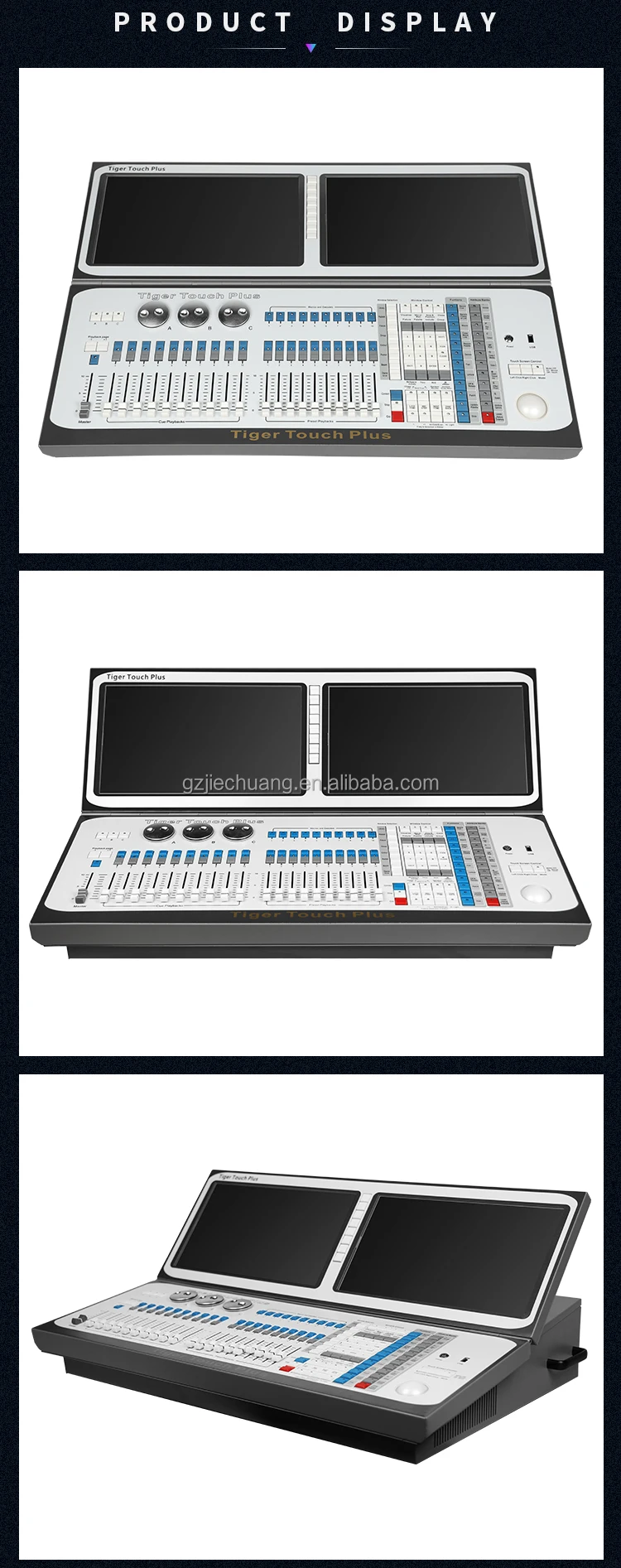 Guangzhou Factory Stage Lighting Console DMX512 Events LCD Display ...