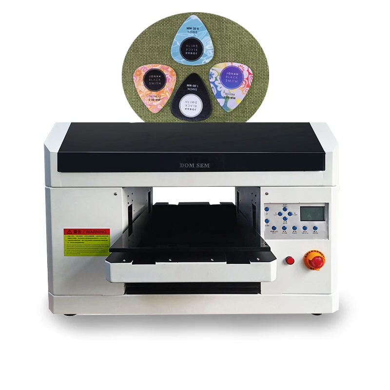 A4 Size UV Inkjet Printer for 3D Emboss Texture Printing
