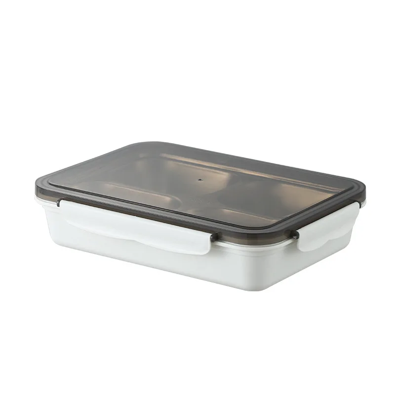 304 stainless steel insulated Food plate with pp lid for kids colorful ...