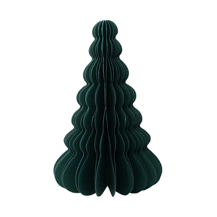 Large Paper Honeycomb Outdoor Christmas Tree for Unique Home Decoration ...