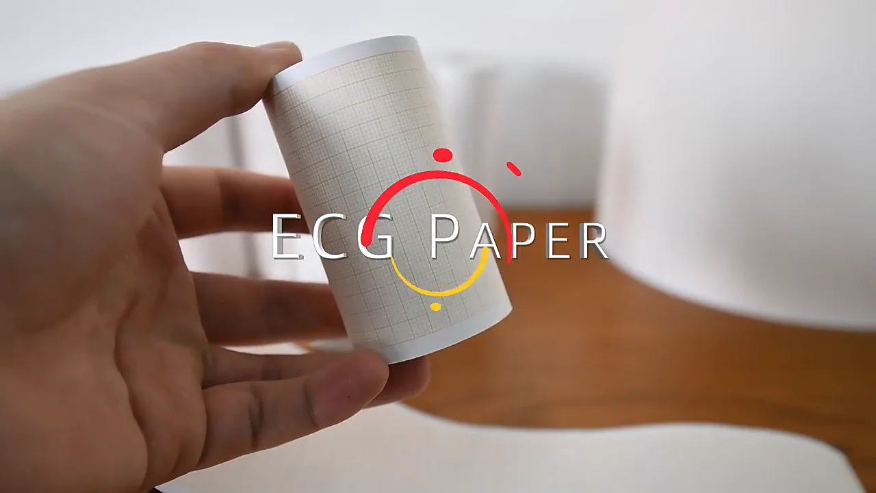 Free Sample Ecg Paperekg Paper Electrocardiogram Equipment Chart 80mm ...