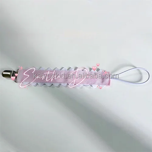 New Arrival Customized Disposable Polyester Printed Ribbon Pacifier ...