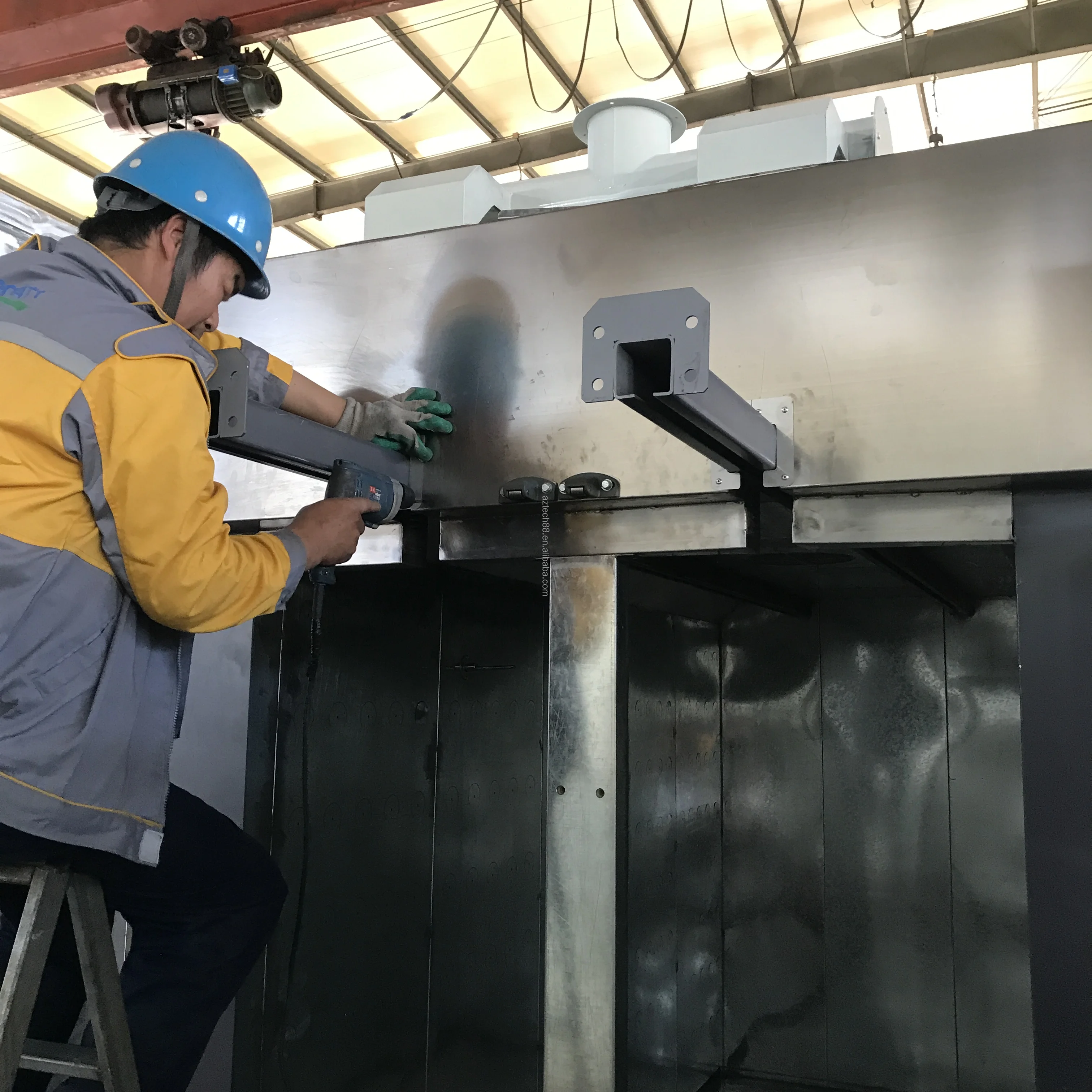 Gas/electric/Lpg Heater Powder Coating Gas Oven Metal Coating Machinery ...