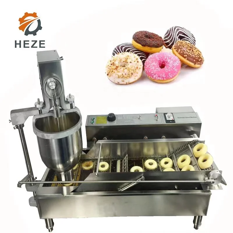 Gas LPG Automatic Mini Donut Machine - High Productivity