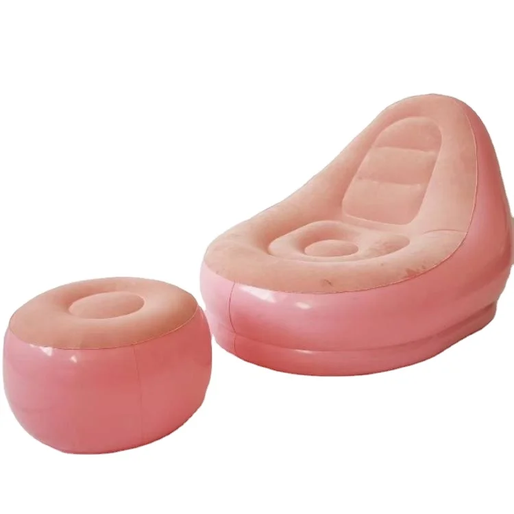 2025 New La Double-seat Inflatable Sofa Chair With Built-in Air Pump ...