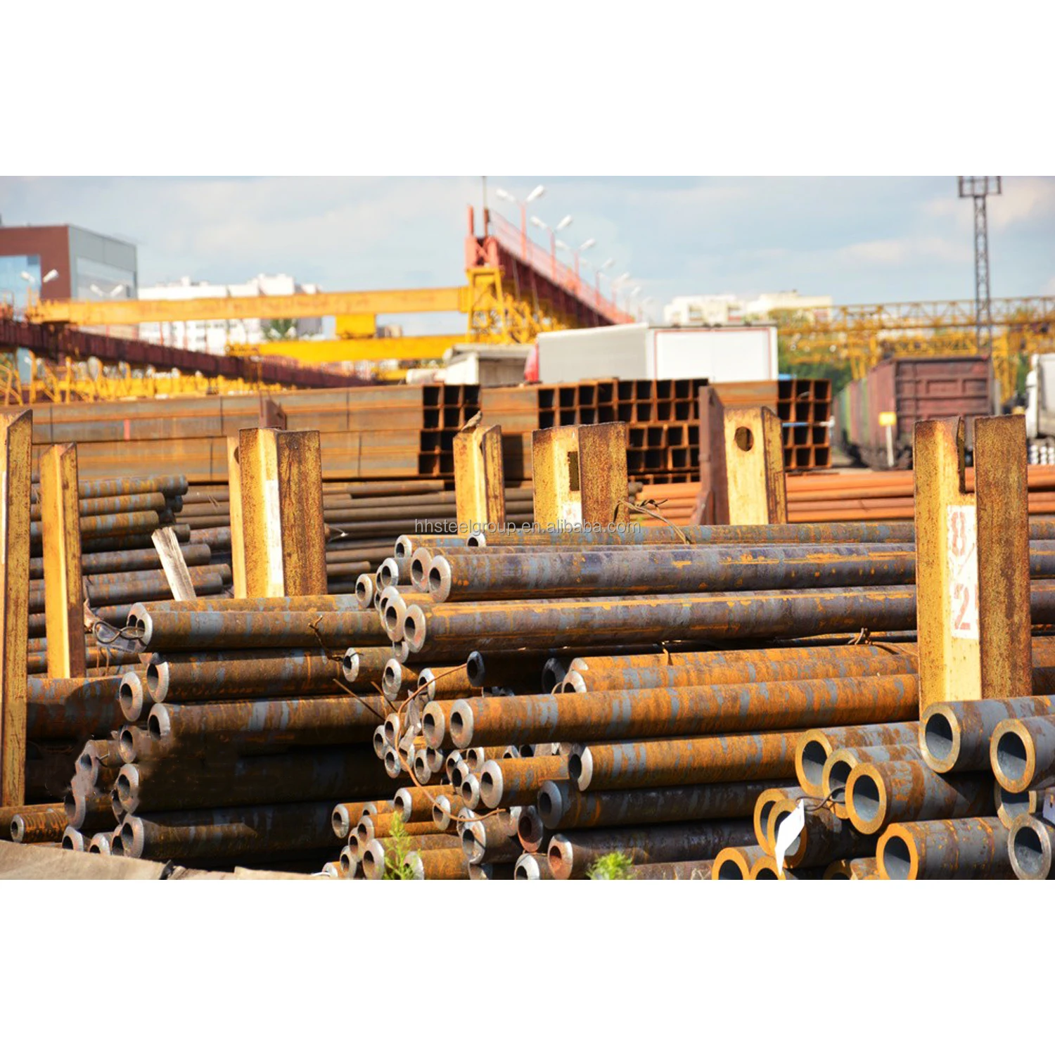 Din En10016- 2 Gas Pipeline Hot Rolled Tube Aisc Carbon Black Steel ...