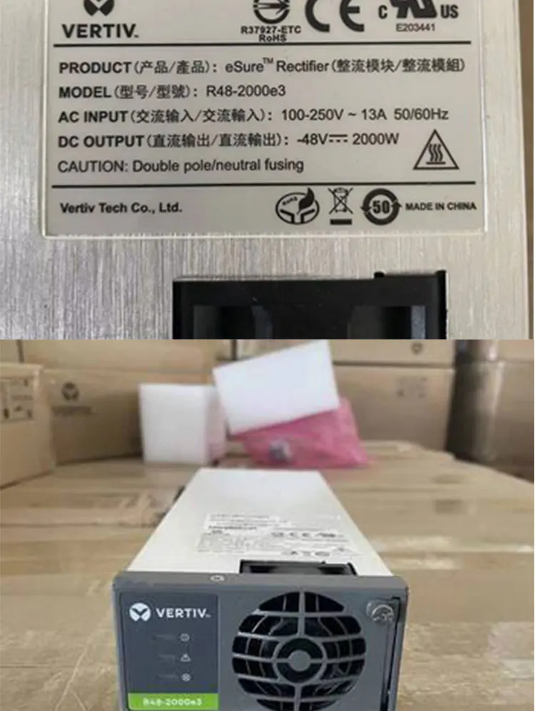 New Emerson R48-2000e3 48v Rectifier Rectifier Module Power 48v ...