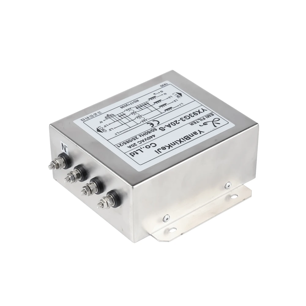High Performance Multistage Three Phase Emi Power Line Filter - Buy ...