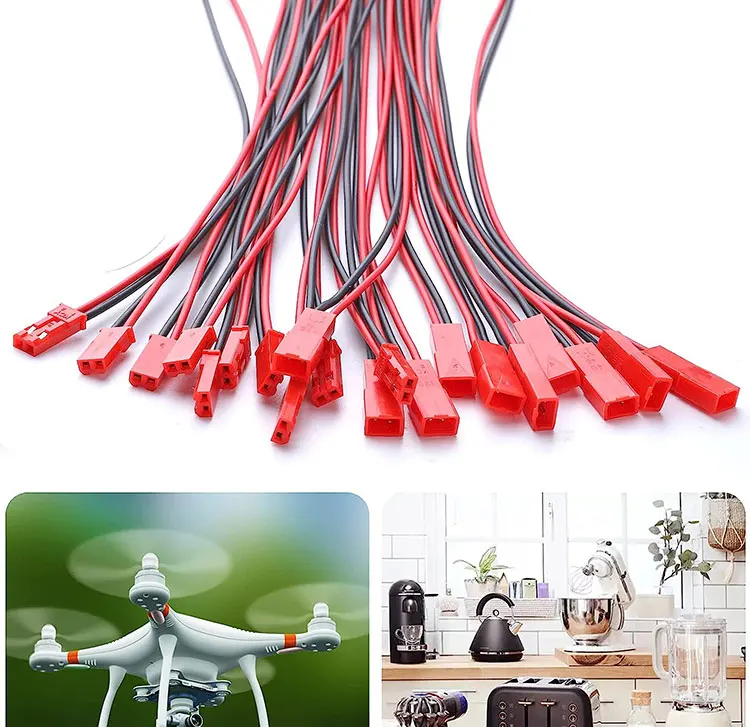 22AWG JST SYP RCY Connector Cable for LED Strip Battery