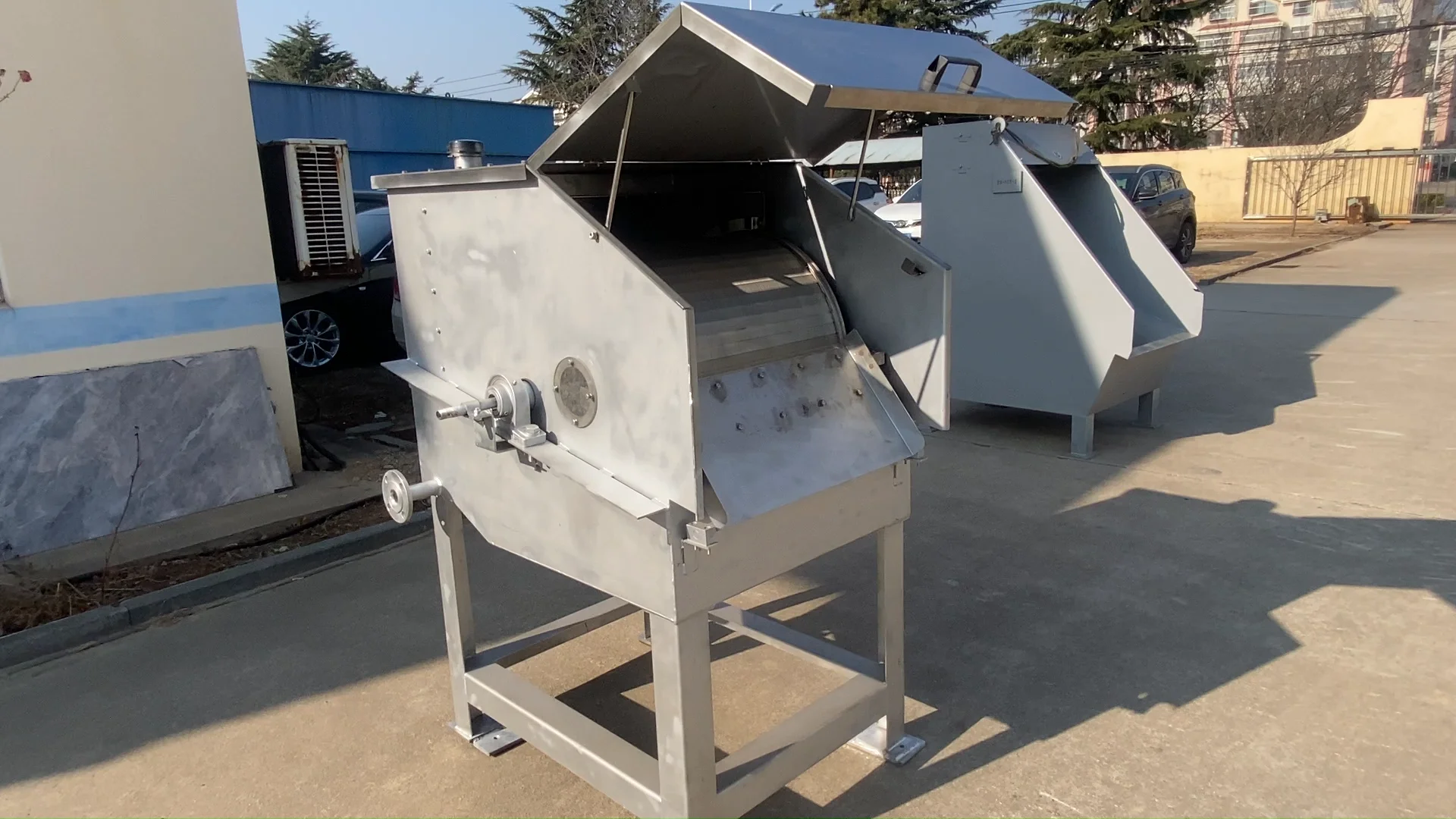 Rotary Drum Filter Waste Water Wedge Wire Screen Filter Automatic ...