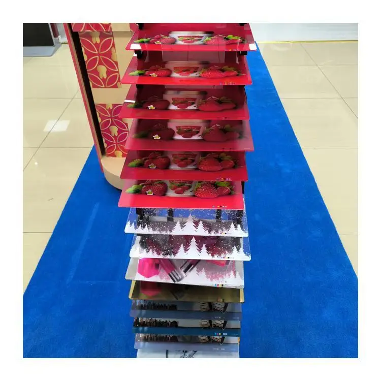 Custom Metal Paper Display Rack Stand - A4 Vertical Display Rack for ...