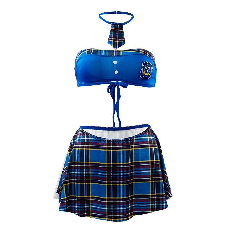 Uniform Set JK Uniform Role Playing Costume Hot Ultra Short Skirt With ...