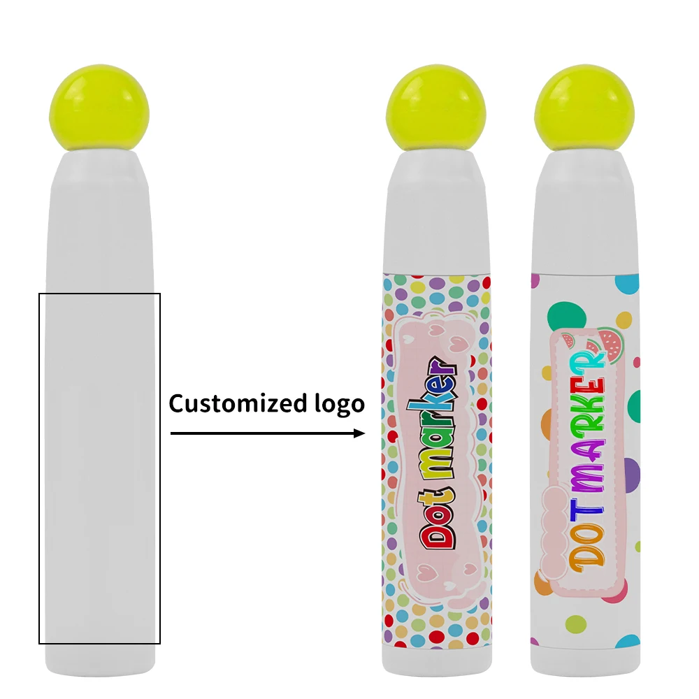 KHY Washable Common Ink Dot Marker Non Toxic Washable Bingo Dabber ...