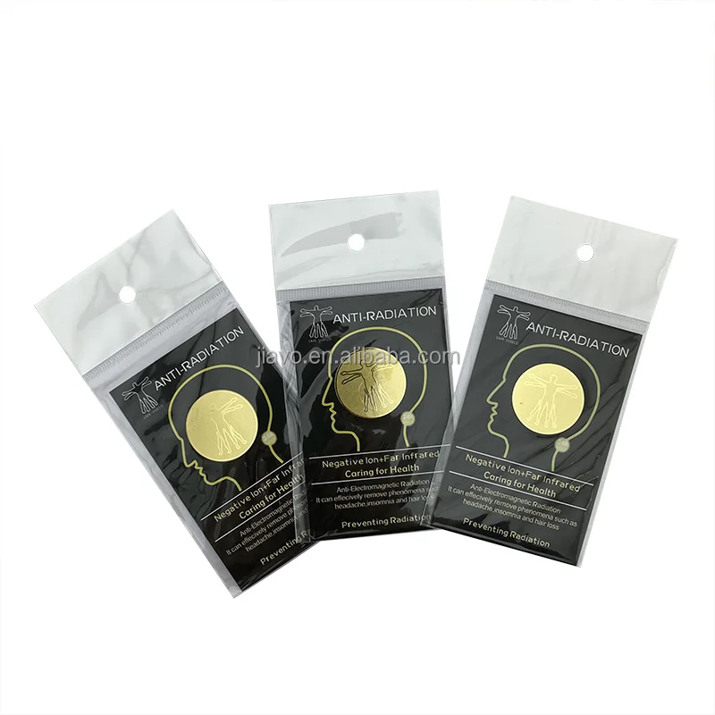 Silver Quantum Shield Anti Radio Radiation Protector Sticker for Mobile ...