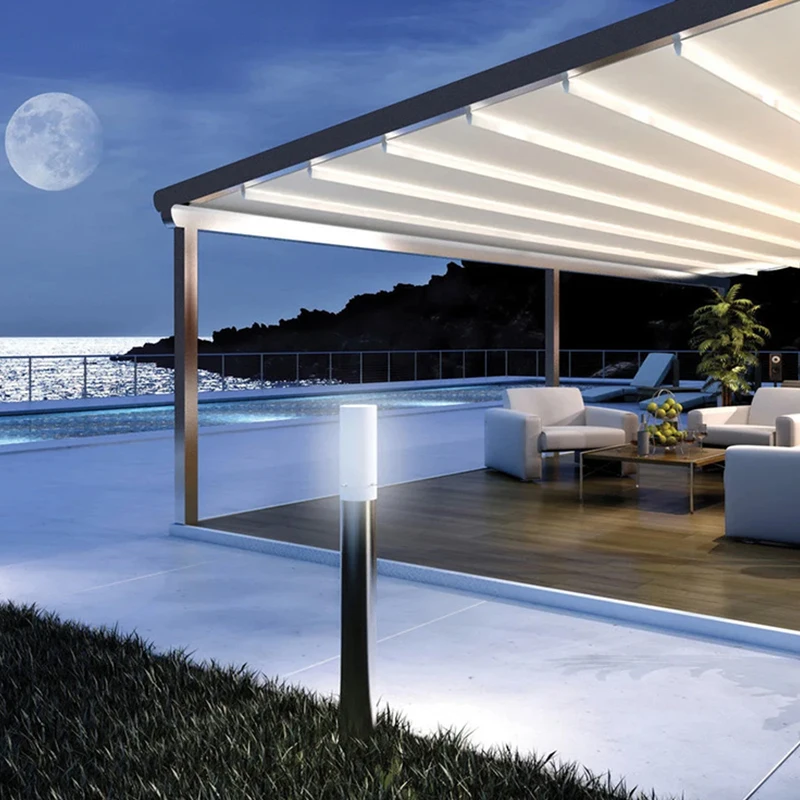 Manufacture Retractable Awning Outdoor Waterproof Automatic Retractable ...