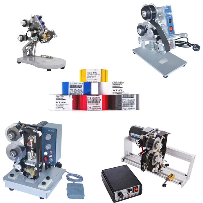 FINERAY COMPANY Model HP-241G Hot Stamping Date Coding Machine for ...