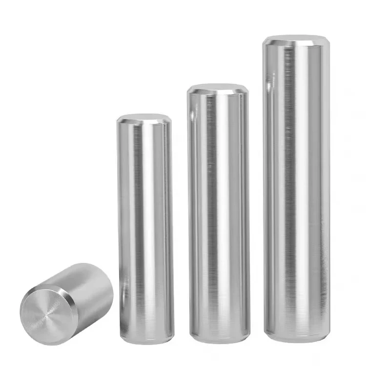 Precision Double Headed Internal Threaded Cylindrical Pin 40cr Quenched ...