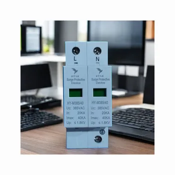 2p Single-phase 40ka Ac 220v/275v/385v Surge Protection Device With ...