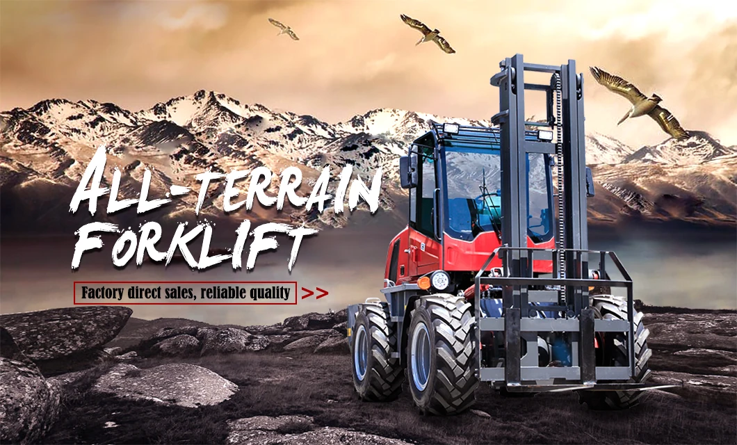 3.5ton All-terrain Off-road Forklift With Branded Diesel Engine - Buy ...