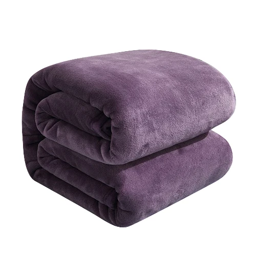Cheap Price Warmer Blanket 70*100CM Custom Solid Other Throw Fleece ...