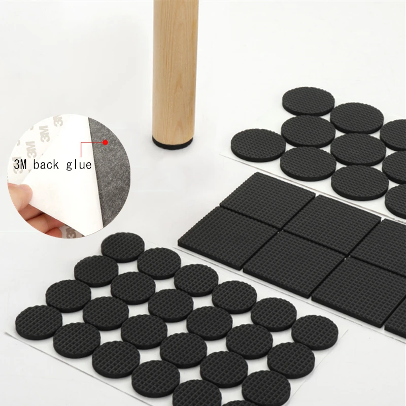 Customized Eva Foam Strong Adhesive Furniture Pad Stick Round Felt Pads ...