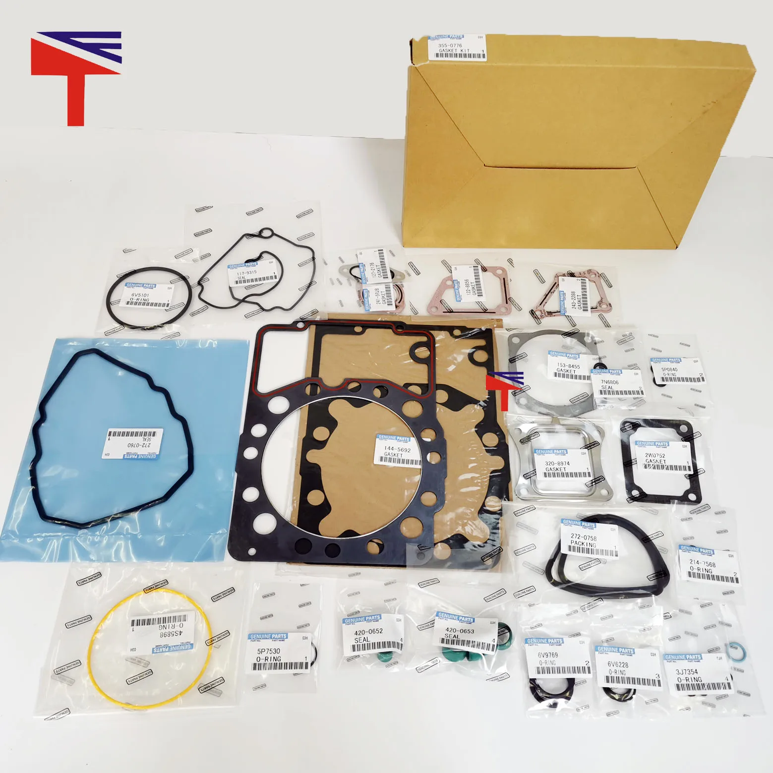 High Quality Diesel Engine Parts Gasket Kit 355-0776 For Engine 3516 3508 3512 - Buy Gasket Kit ...