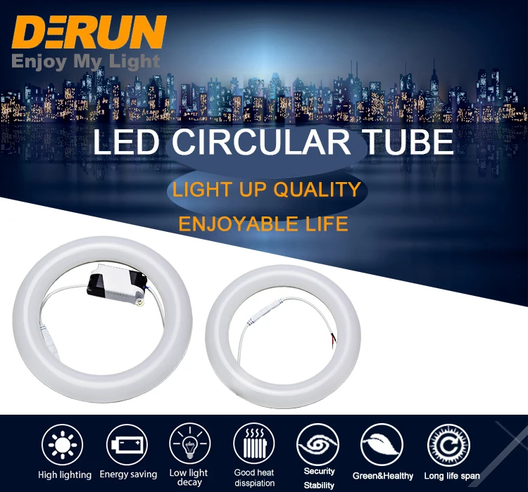Ce Rohs 12w 18w Built-in Driver External Round Circular Fluorescent ...