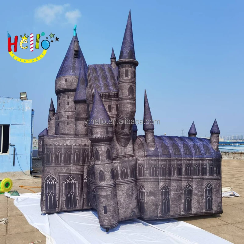 High Quality Giant Stage Props Inflatable Building Model Inflatable Old ...