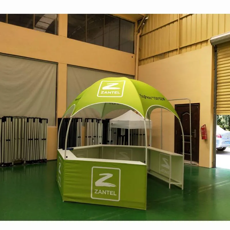Outdoor Indoor Portable Hexagonal Dome Kiosks With Table For ...