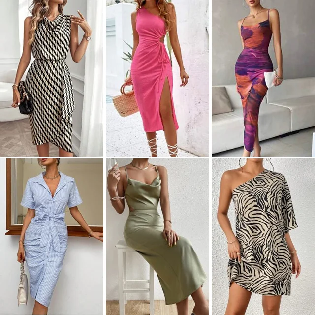 Shop Our Summer Women's French Used Slim Dress Collection
