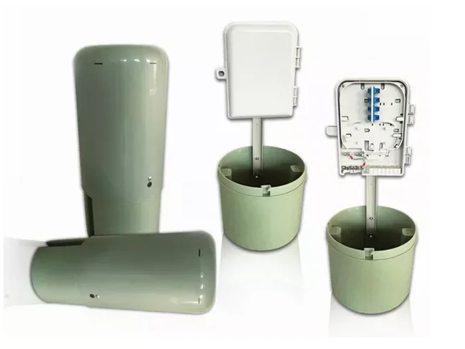 Outdoor Fiber Optic Distribution Point ODP Pedestal 12 Core SC