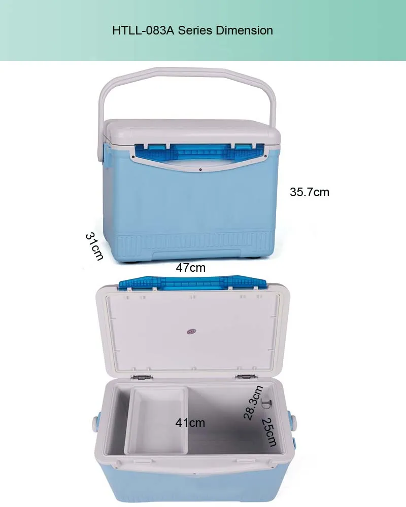 Large 30l Medicine Cooler Box For Carry Vaccine Medical Transportation ...